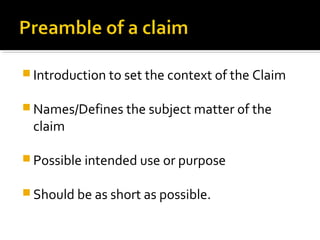 Presentation on Drafting Mechanical Claims | PPT