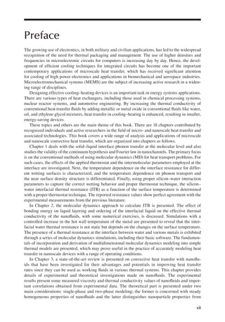 Microscale And Nanoscale Heat Transfer Analysis Design And Application ...