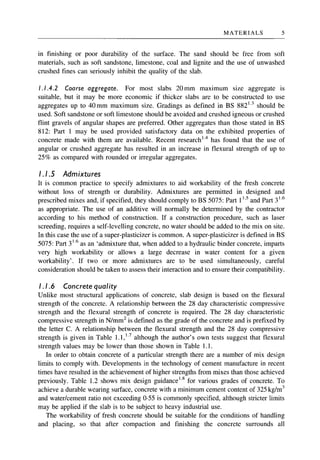 Ground Bearing Concrete Slabs Specification Design Construction And ...