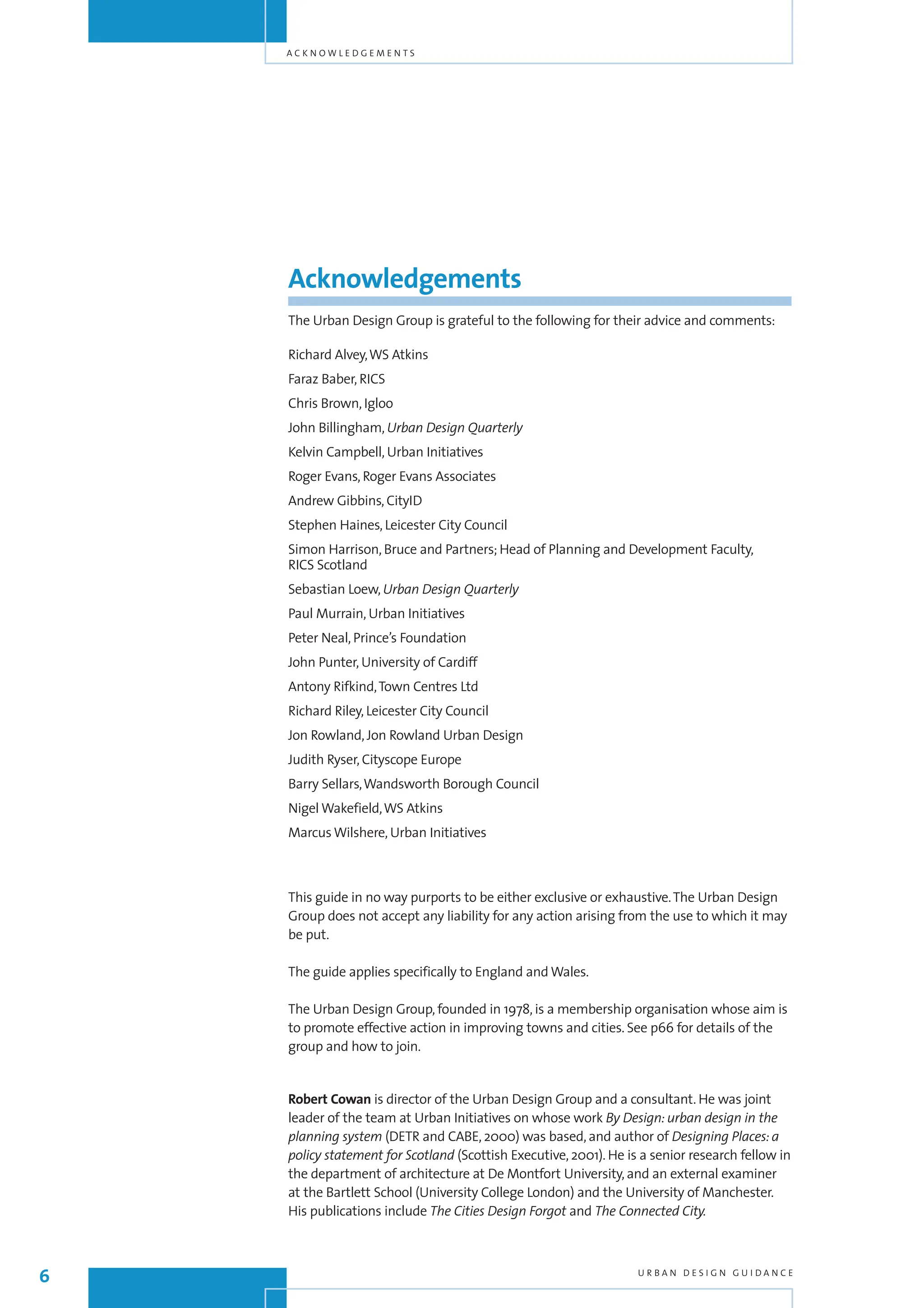 Urban Design Guidance Urban Design Frameworks Development Briefs And ...