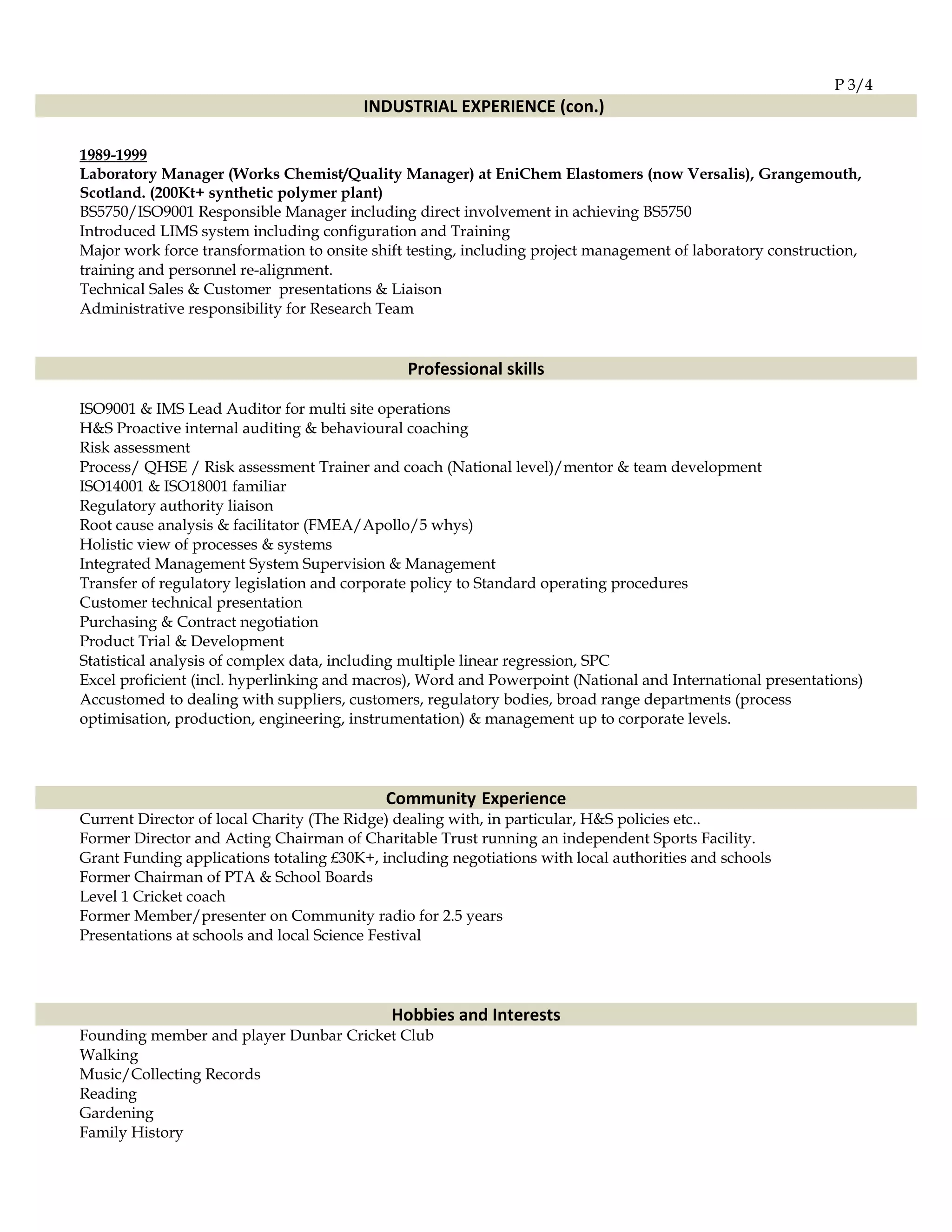 Kenn Amabilino CV | DOC