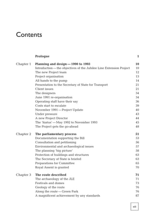 Jubilee Line Extension From Concept To Completion Mitchell | PDF