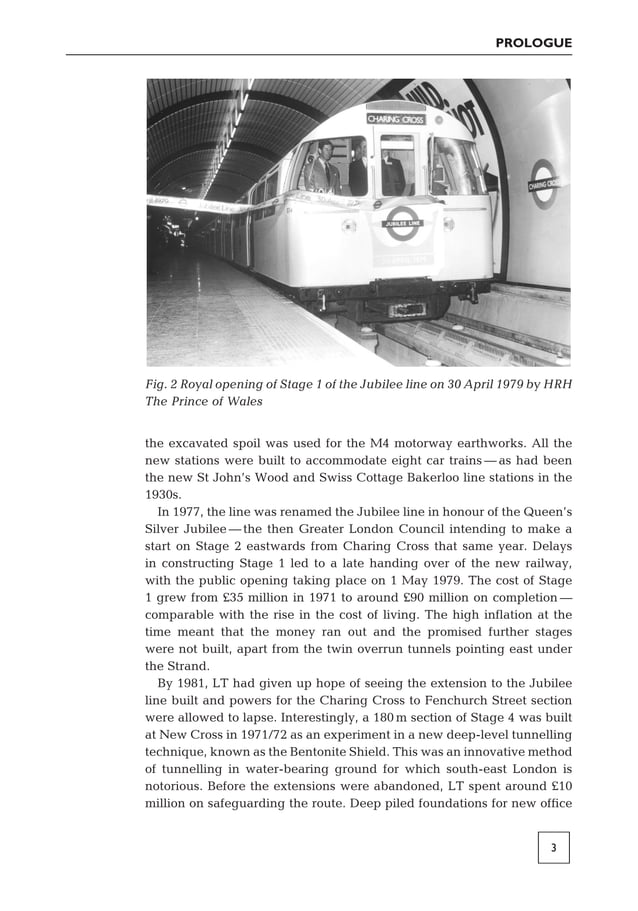 Jubilee Line Extension From Concept To Completion Mitchell | PDF