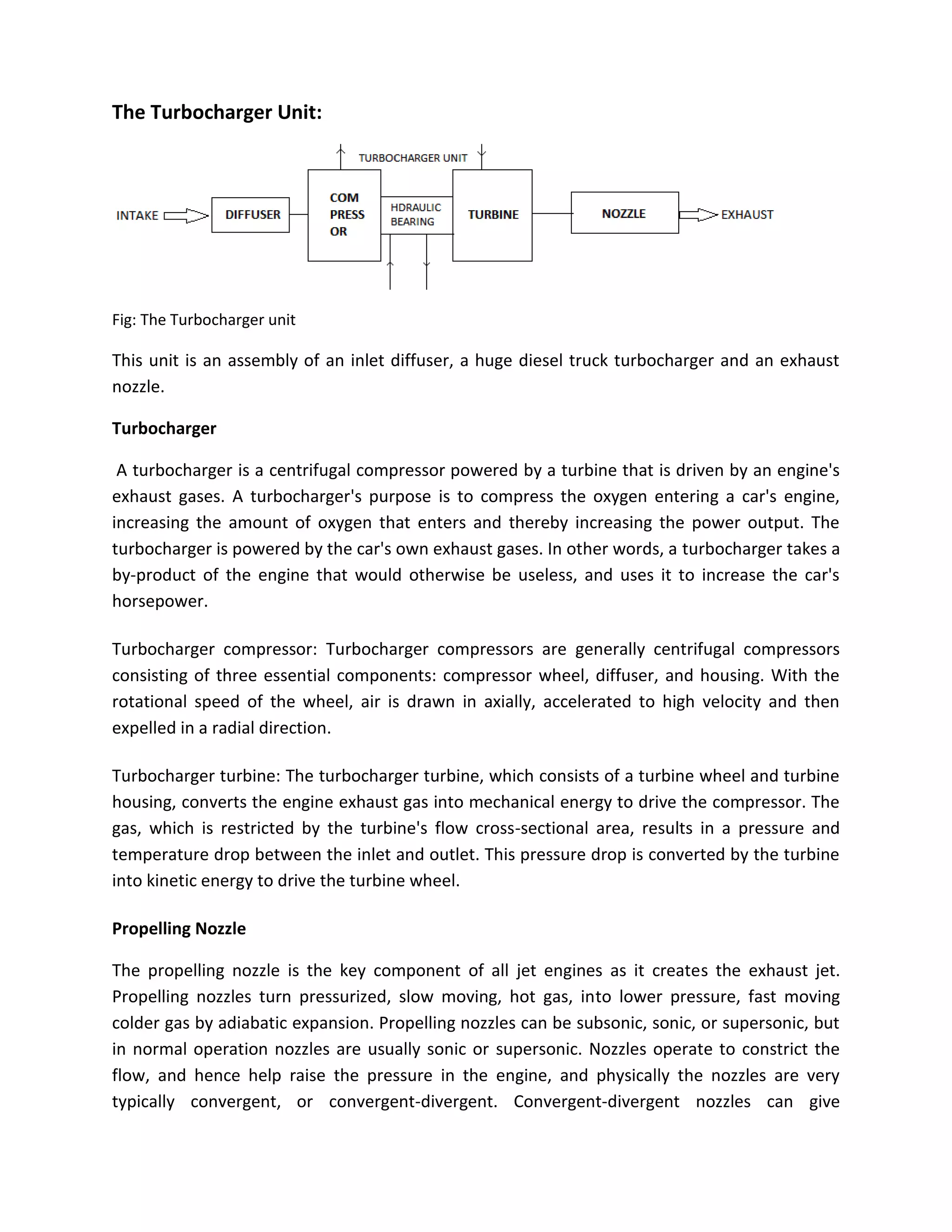 Final Year Project report (Jet Engine) | PDF