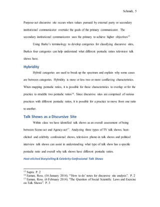 Pentadic ratios in TV Talk Shows | DOCX