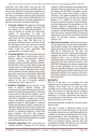 Big Data in Economics An Introduction | PDF