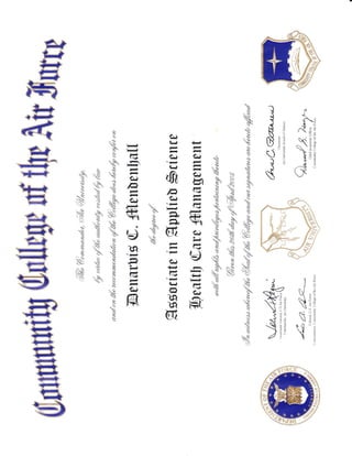 CCAF AAS Degree | PDF