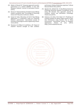 Using ID3 Decision Tree Algorithm to the Student Grade Analysis and ...