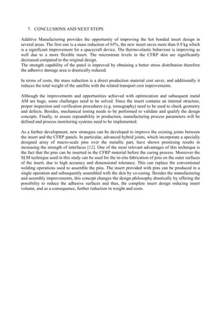 ADDITIVE MANUFACTURING HOT BONDED INSERTS IN SANDWICH STRUCTURES | PDF