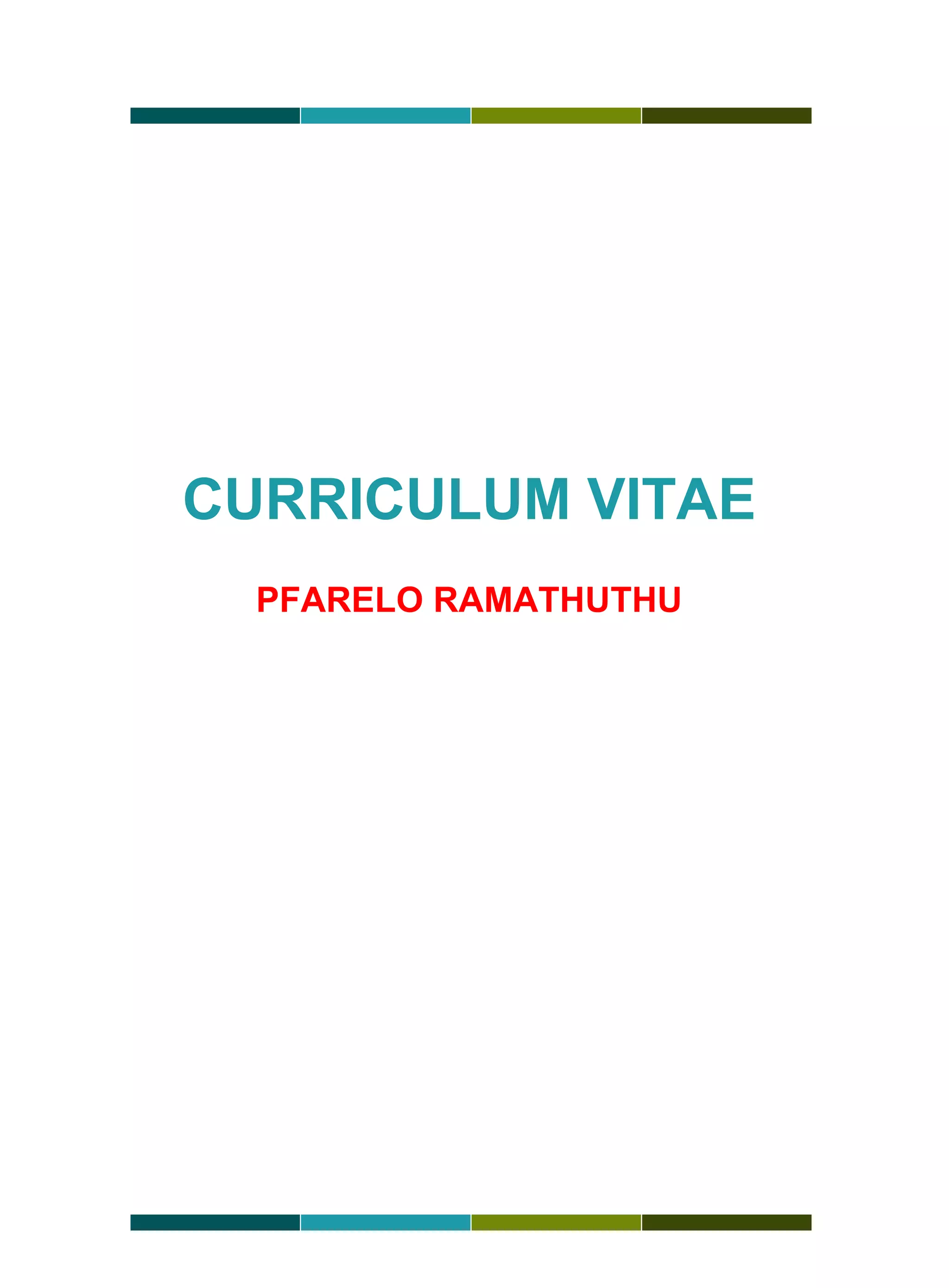 Ramathuthu_pfarelo | PDF