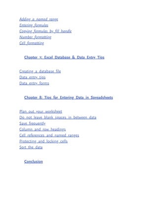 EXCEL Microsoft Boost Your Productivity Quickly Learn Excel ...