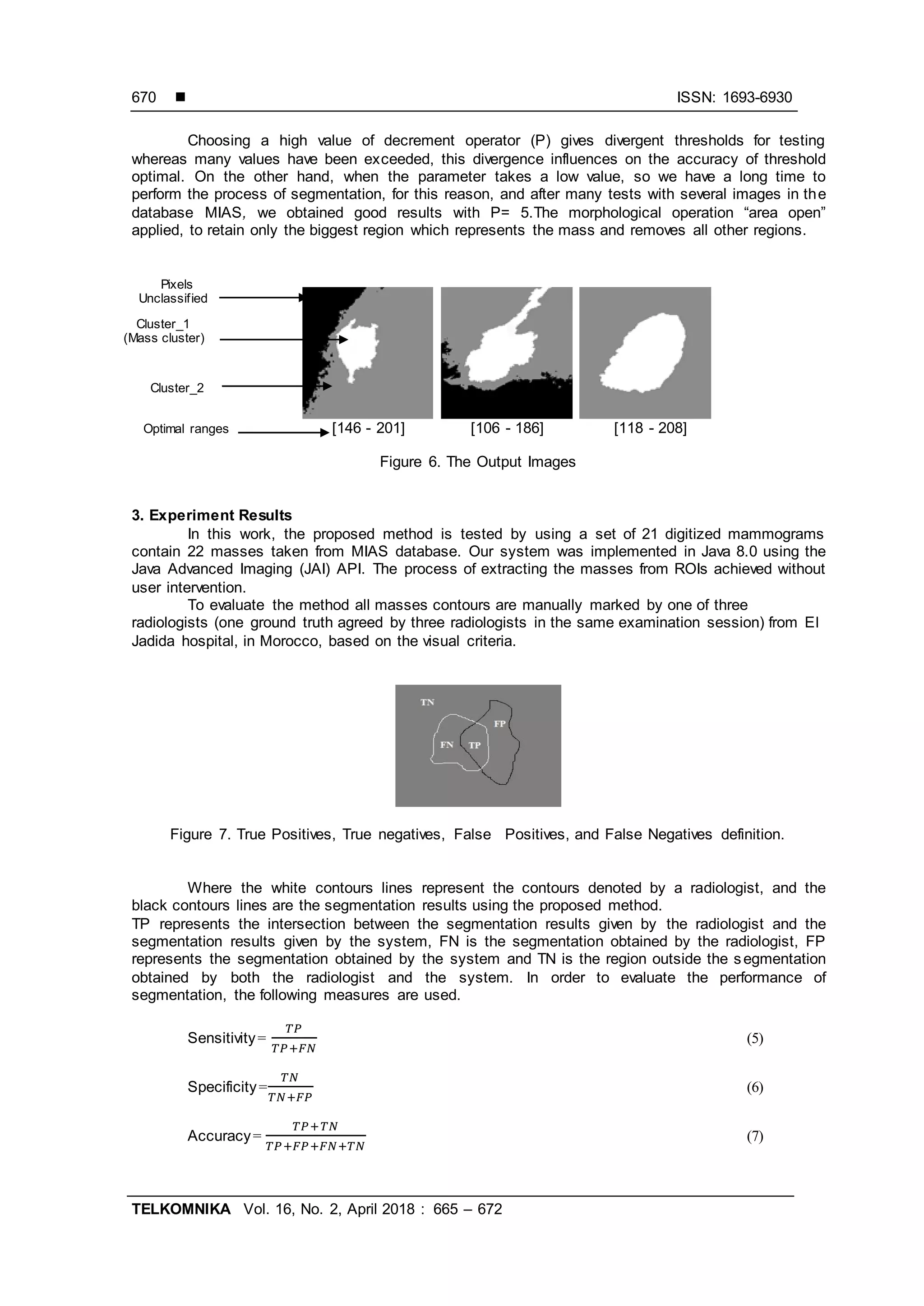 Breast Mass Segmentation Using a Semi-automatic Procedure Based on Fuzzy C-means Clustering | PDF