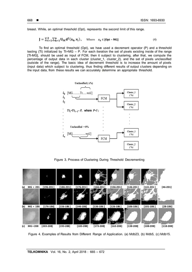 Breast Mass Segmentation Using A Semi Automatic Procedure Based On Fuzzy C Means Clustering Pdf