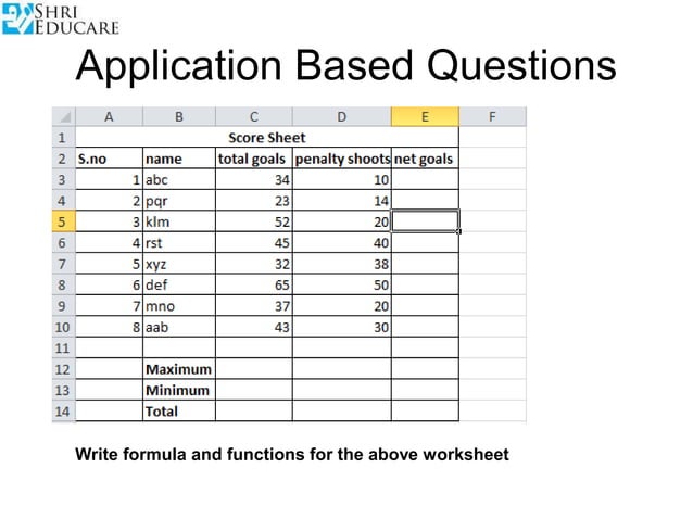 Microsoft Excel formula and functions.ppt