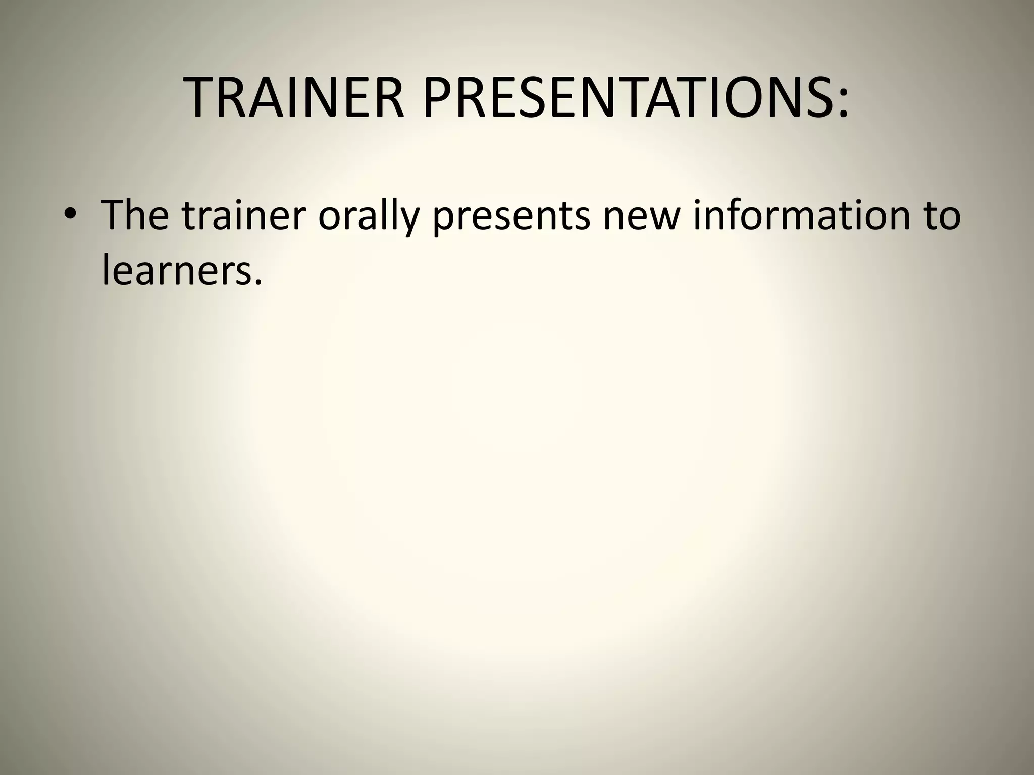 TRAINING OF TRAINERS(TOT) SKILLS - Copy | PPTX