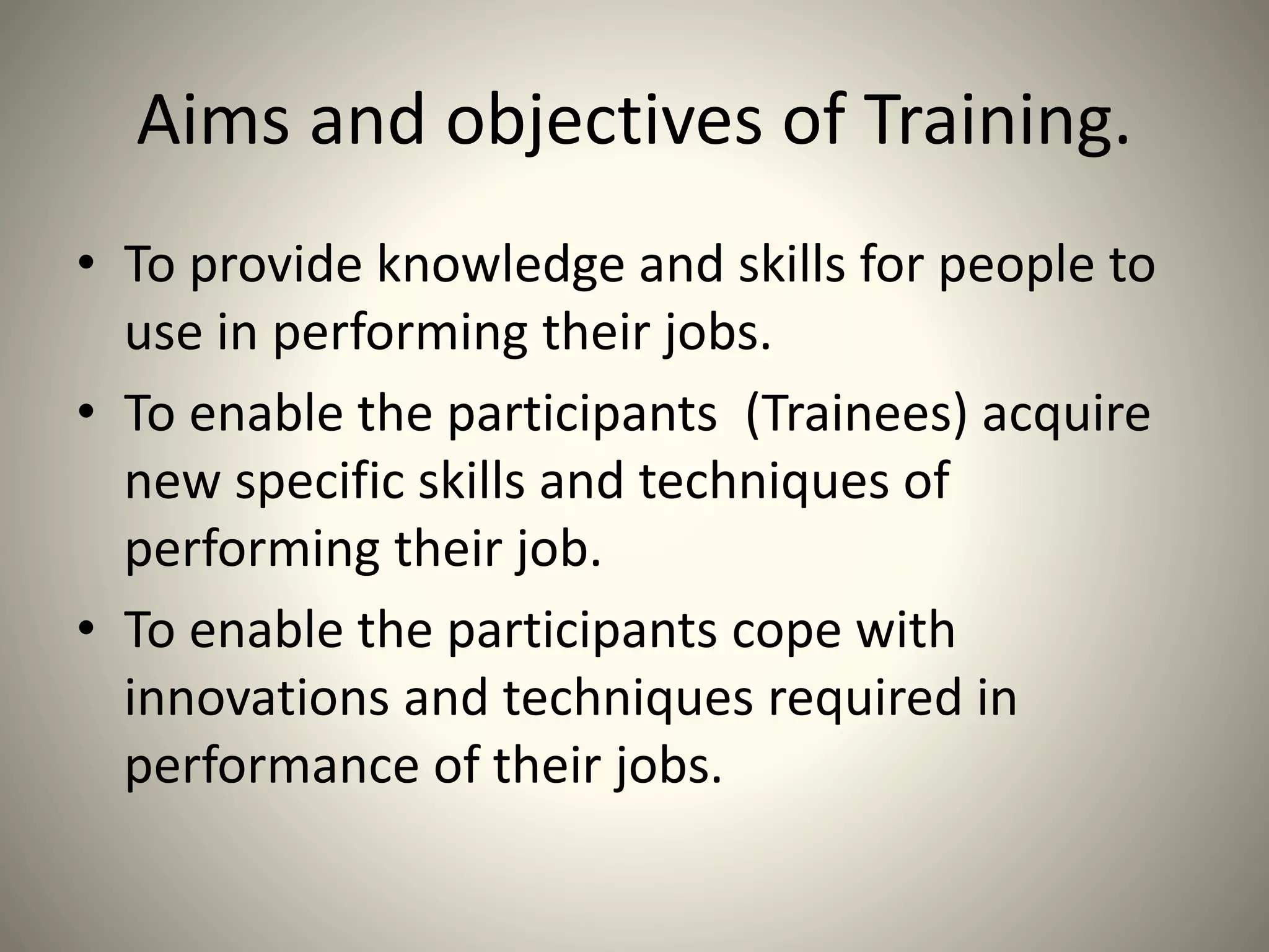 TRAINING OF TRAINERS(TOT) SKILLS - Copy | PPTX