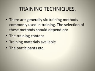 TRAINING OF TRAINERS(TOT) SKILLS - Copy | PPTX