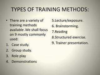 TRAINING OF TRAINERS(TOT) SKILLS - Copy | PPTX