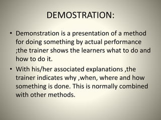 TRAINING OF TRAINERS(TOT) SKILLS - Copy | PPTX