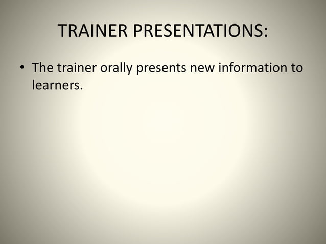 TRAINING OF TRAINERS(TOT) SKILLS - Copy | PPTX