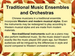Chinese Traditional Music (School Presentation 2013) | PPT