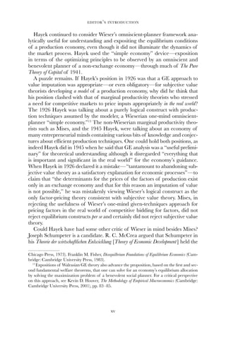 Capital And Interest Friedrich August Hayek | PDF
