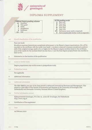 certificate(Groningen University) | PDF