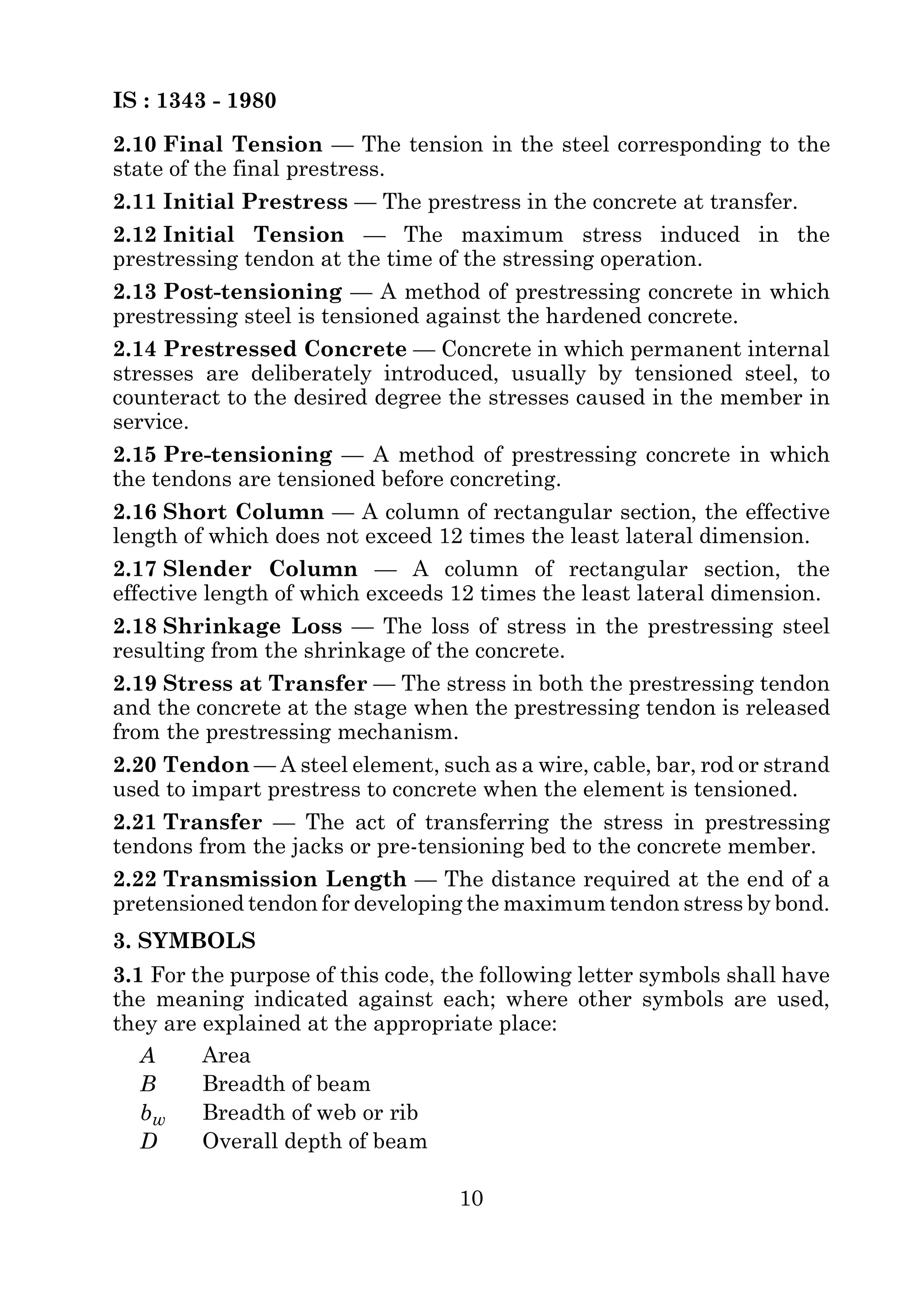 26678635 is-code-1343-for-pre-stressed-concrete | PDF