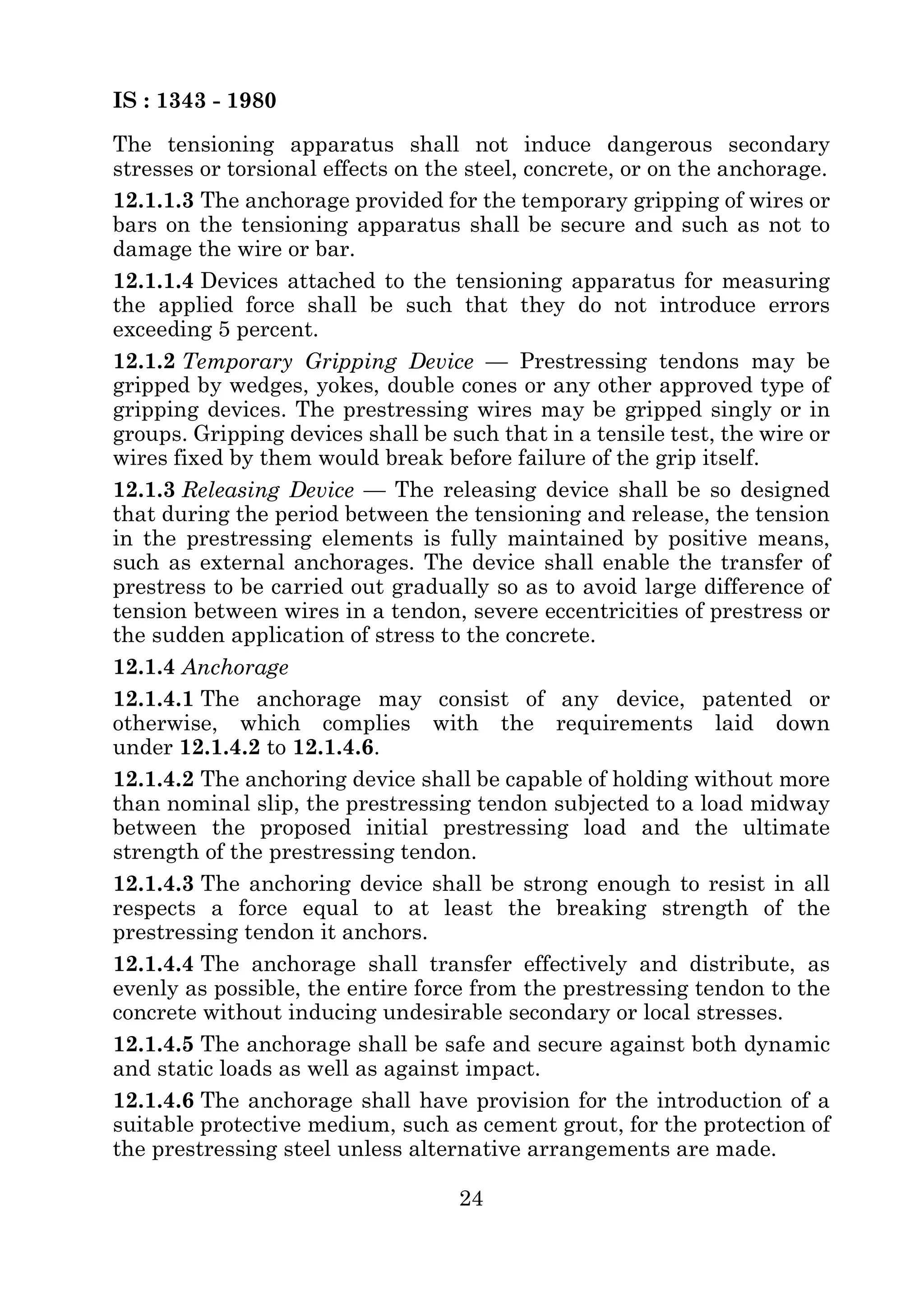 26678635 is-code-1343-for-pre-stressed-concrete | PDF