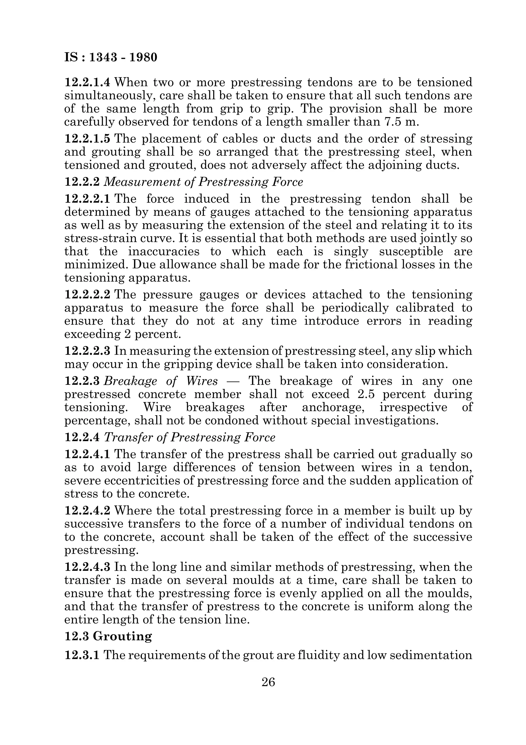26678635 is-code-1343-for-pre-stressed-concrete | PDF