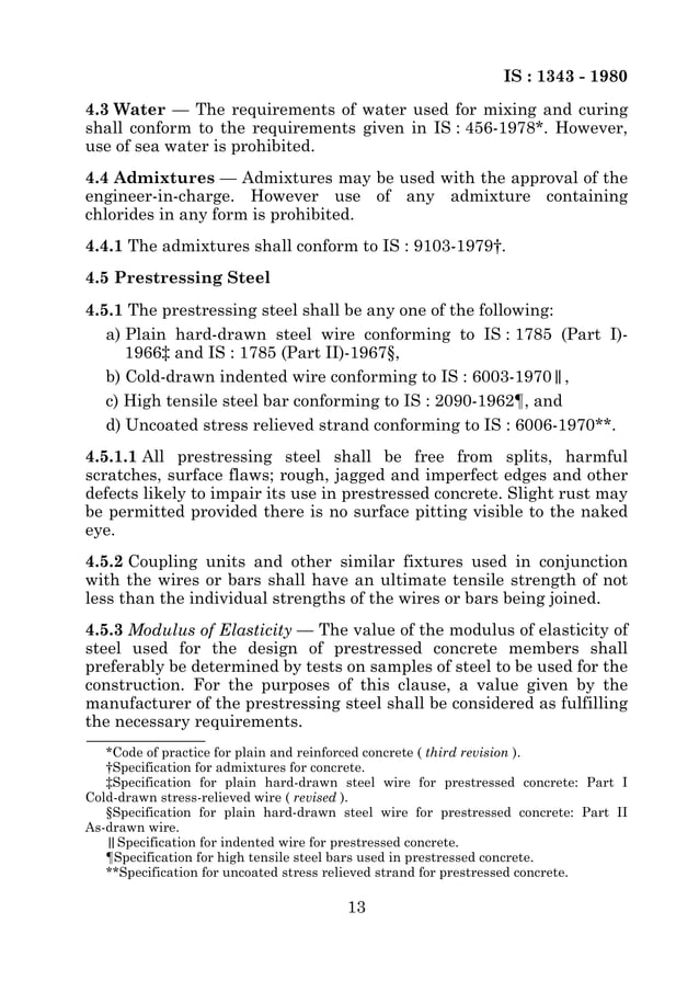 26678635 is-code-1343-for-pre-stressed-concrete | PDF