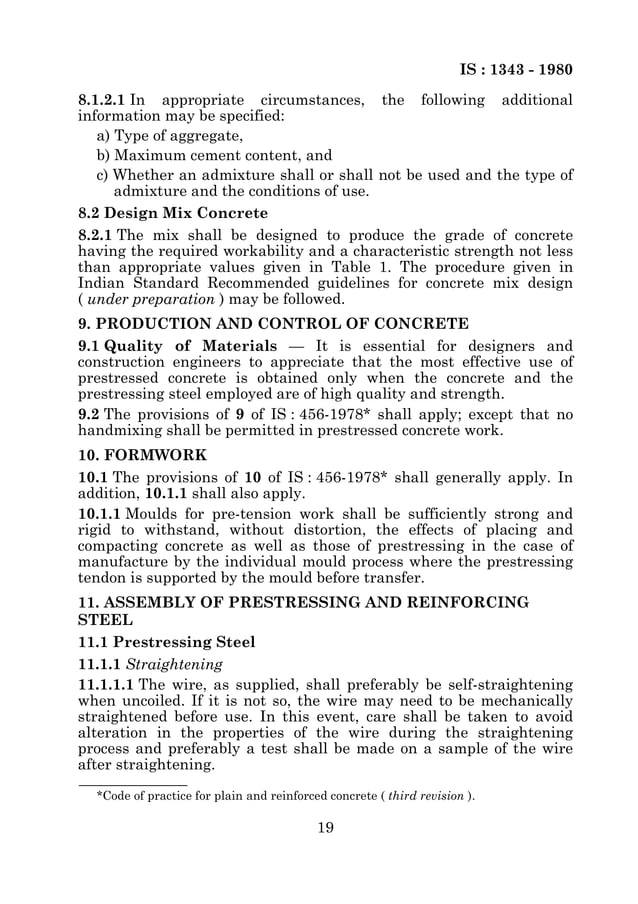 26678635 is-code-1343-for-pre-stressed-concrete | PDF
