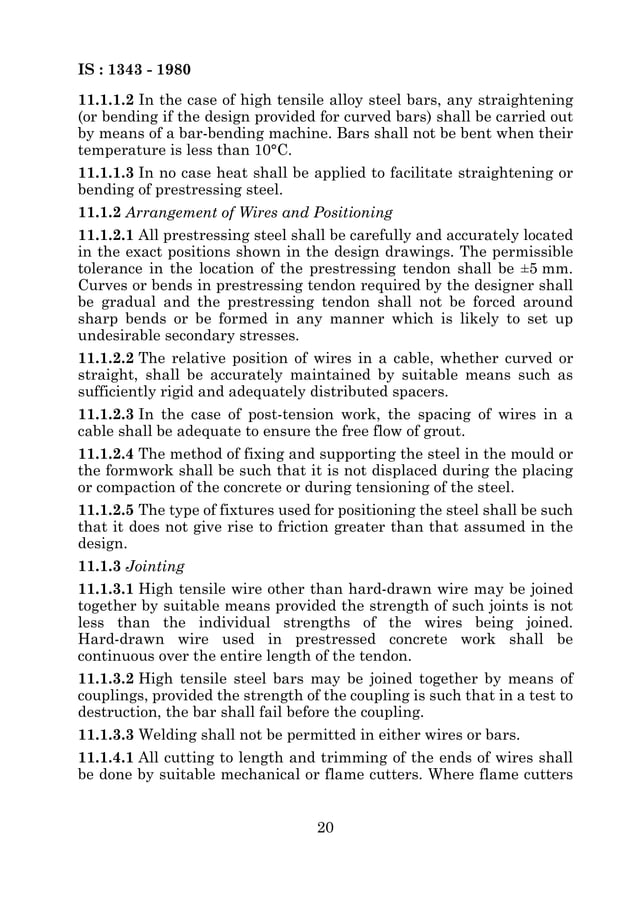 26678635 is-code-1343-for-pre-stressed-concrete | PDF