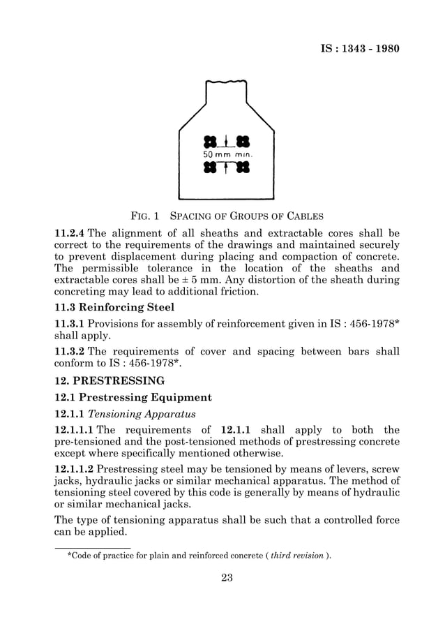 26678635 is-code-1343-for-pre-stressed-concrete | PDF
