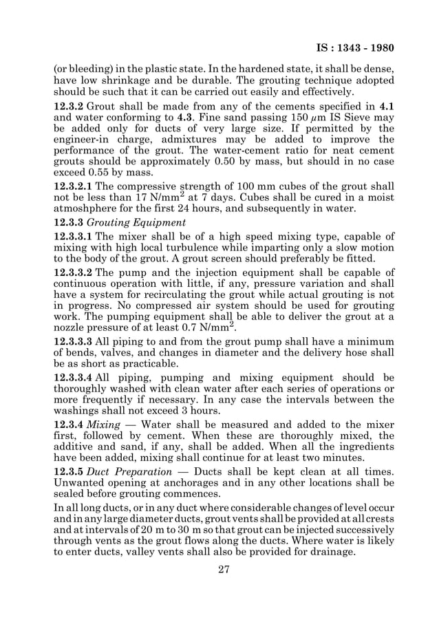 26678635 is-code-1343-for-pre-stressed-concrete | PDF