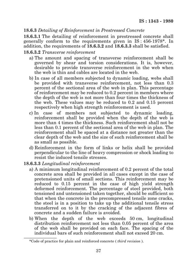 26678635 is-code-1343-for-pre-stressed-concrete | PDF