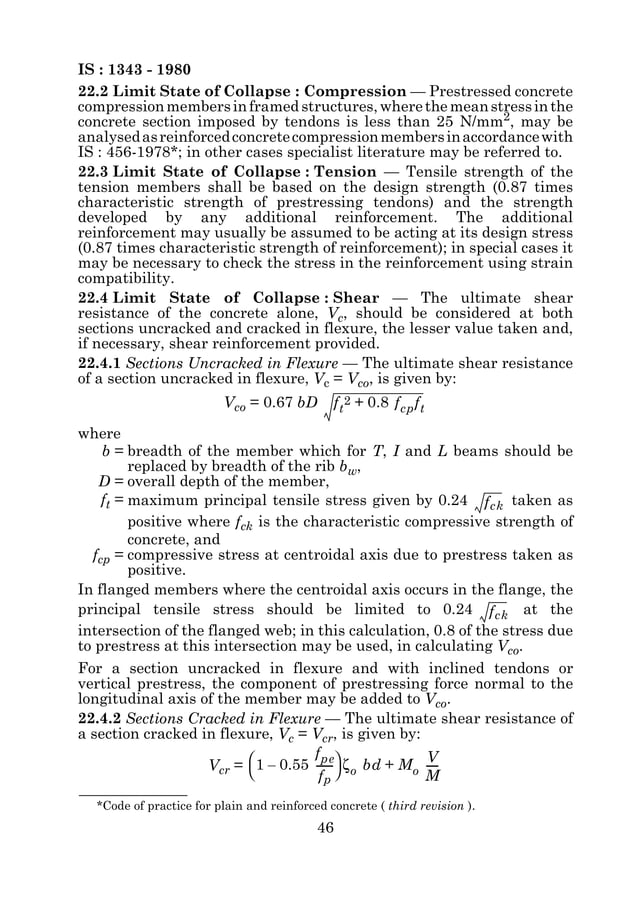 26678635 is-code-1343-for-pre-stressed-concrete | PDF