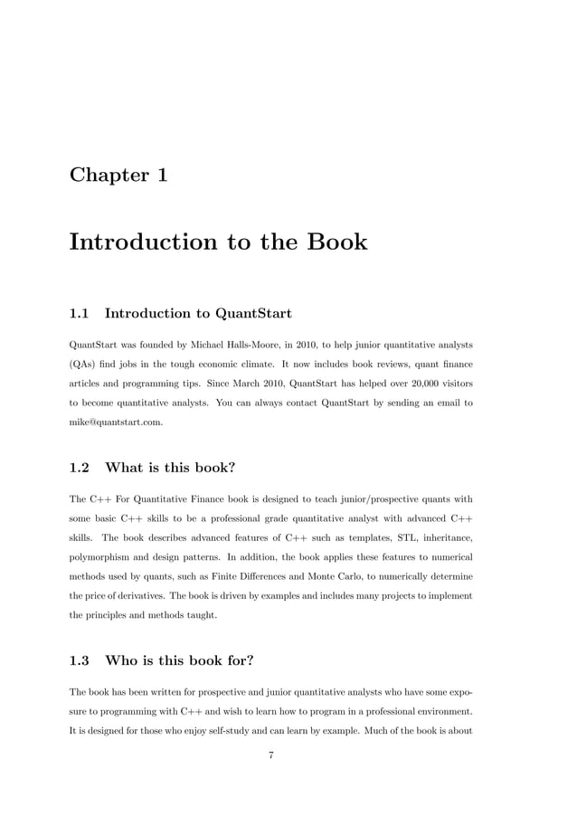 C++ For Quantitative Finance | PDF | Programming Languages | Computing