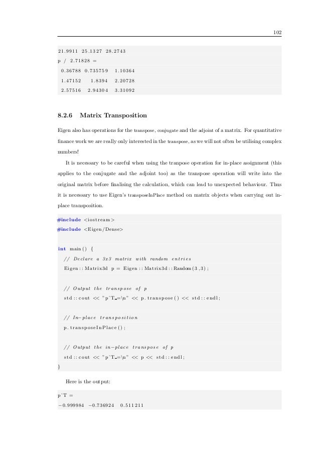 C++ For Quantitative Finance