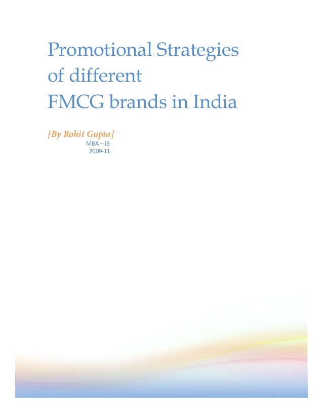 26695443 advertising-and-promotion-of-different-fmcg-brands-in-india