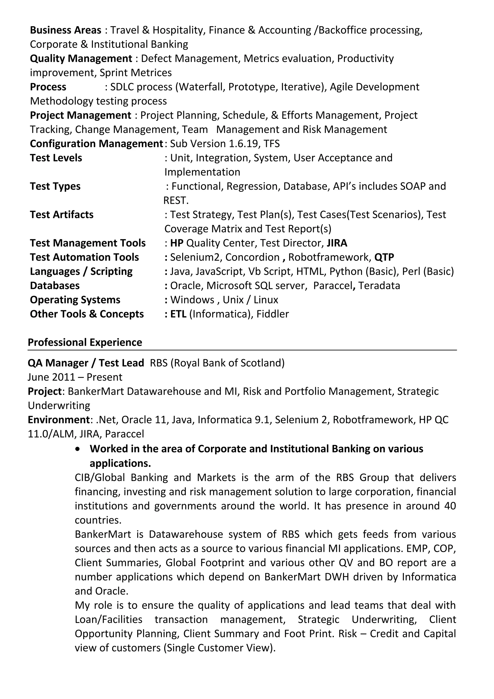 Manmadha_Rao_ Q A Test Manager_Lead -Resume CyberKorp Inc | DOC ...