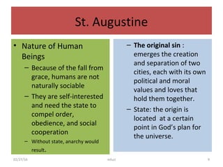 Topic 7 - St. Augustine | PPT