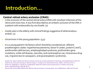 Recovery Of Vision In A Young Patient With Central Retinal Artery ...