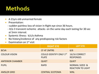Recovery Of Vision In A Young Patient With Central Retinal Artery ...