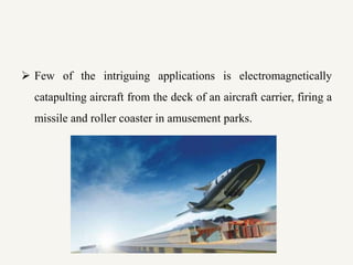 ELECTROMAGNETIC SHUTTLE LAUNCHING SYSTEM | PPSX