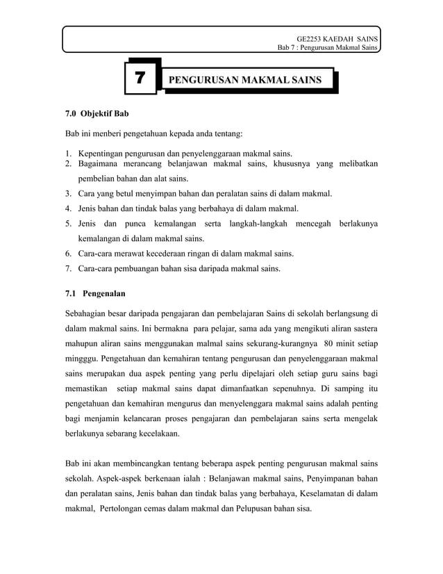 2675321 pengurusan-makmal-sains | PDF