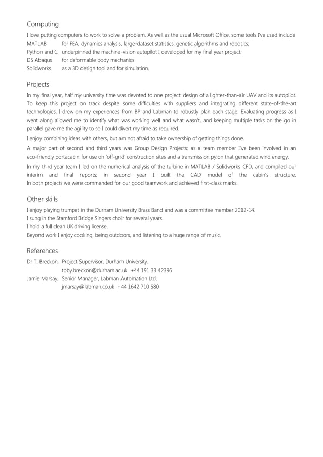 Andrew Mathieson 11-08-15 CV | PDF