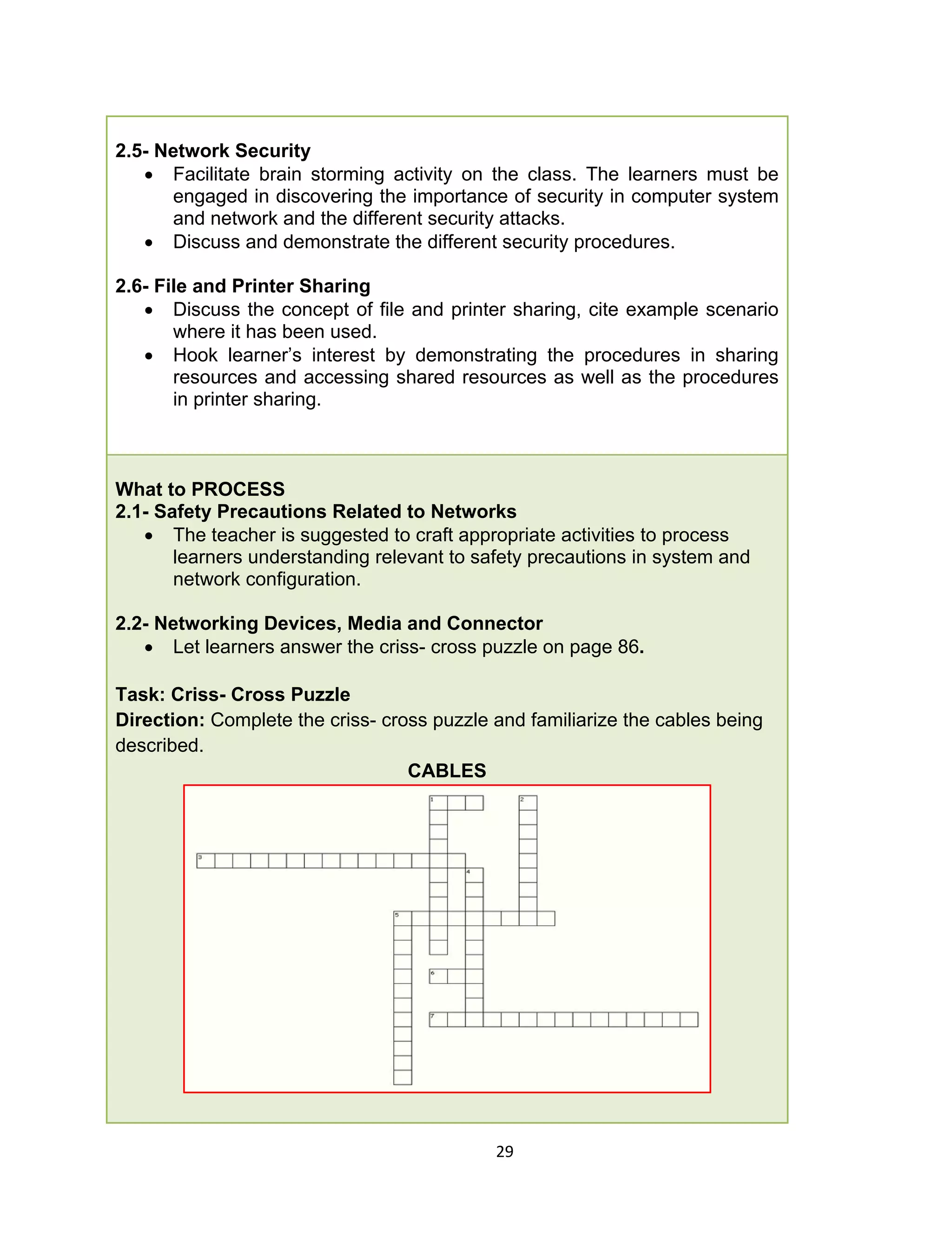 Computer Hardware Servicing Learner's Material Grade 10 | PDF | Computer Networking | Computing