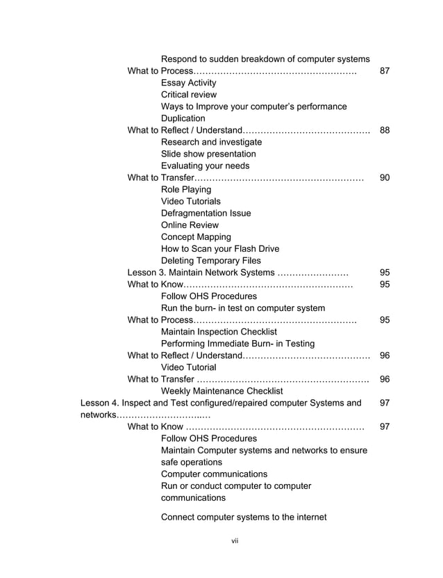 Computer Hardware Servicing Learner's Material Grade 10 | PDF | Computer Networking | Computing