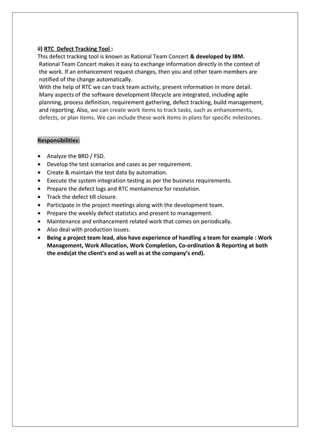 Resume_Mamta_Munankar_2.5+Years | DOC | Technology & Computing